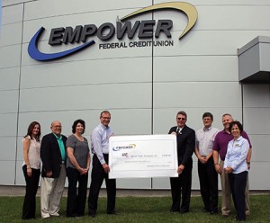 Empower Federal Credit Union Makes Generous Donation to HFS - Honor ...